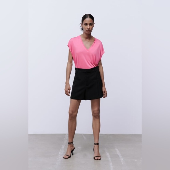 Zara | Tops | Zara V Neck Top | Poshmark